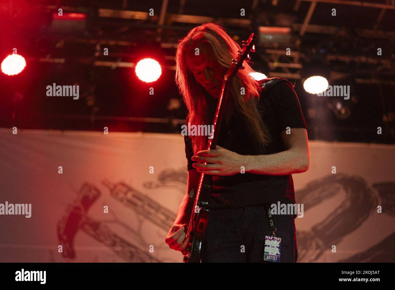 Rome, Italy. 21st July, 2023. Rock in Roma - Ippodromo Capannelle ...
