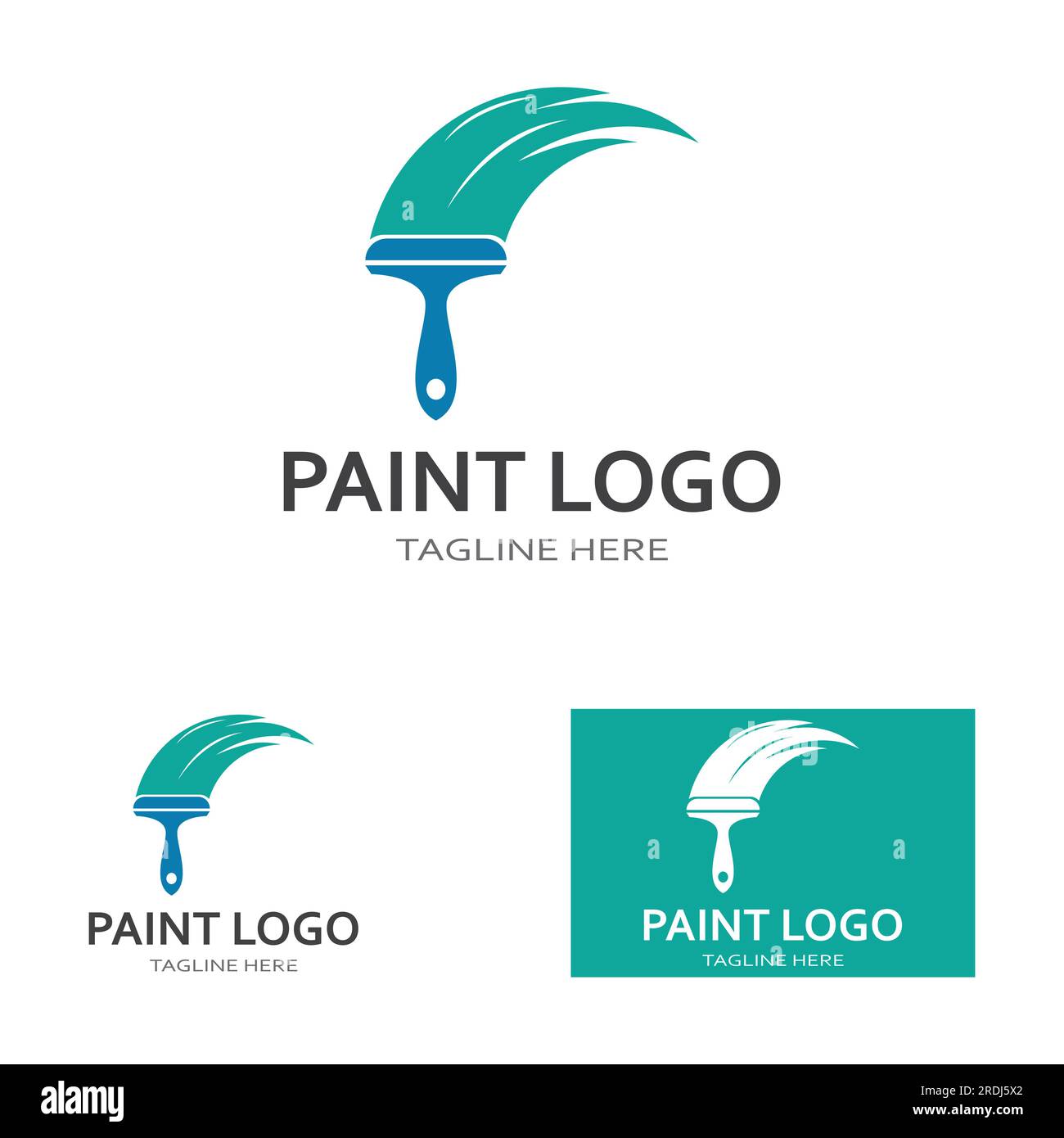 Paint Logo vector icon illustration Stock Vector Image & Art - Alamy