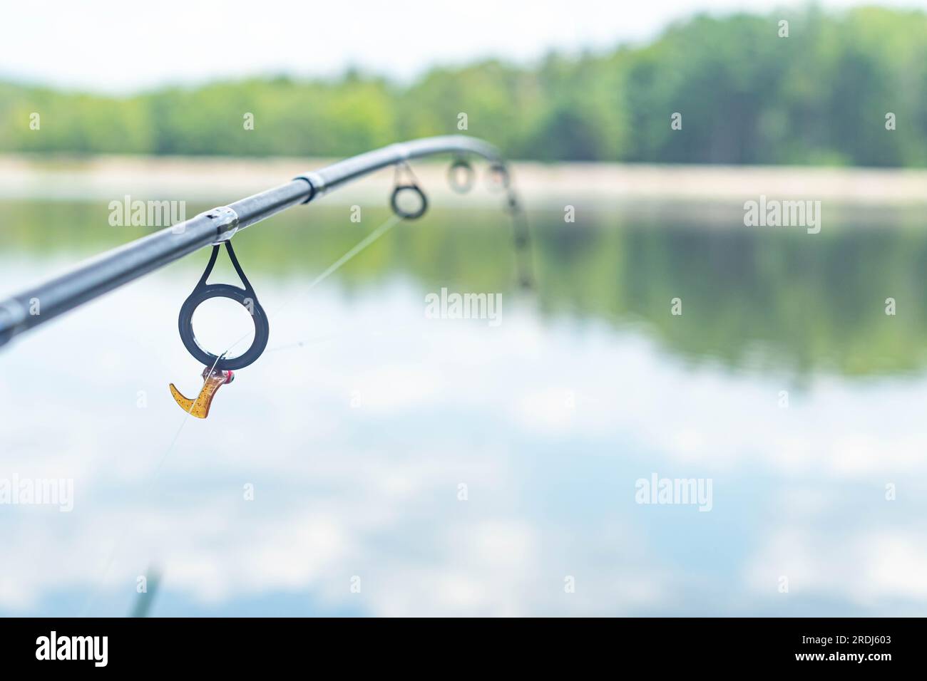 Fishing day fun leisure activity, fishing rod and equipment, outdoors ...