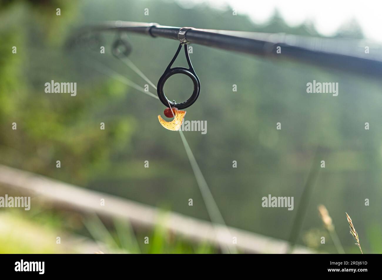 Fishing day fun leisure activity, fishing rod and equipment, outdoors ...