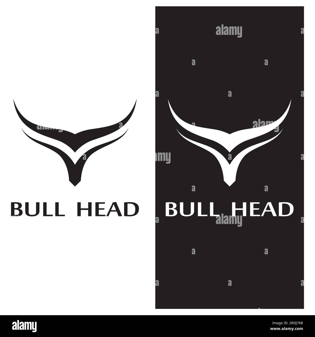 Head and horn Stock Vector Images - Alamy