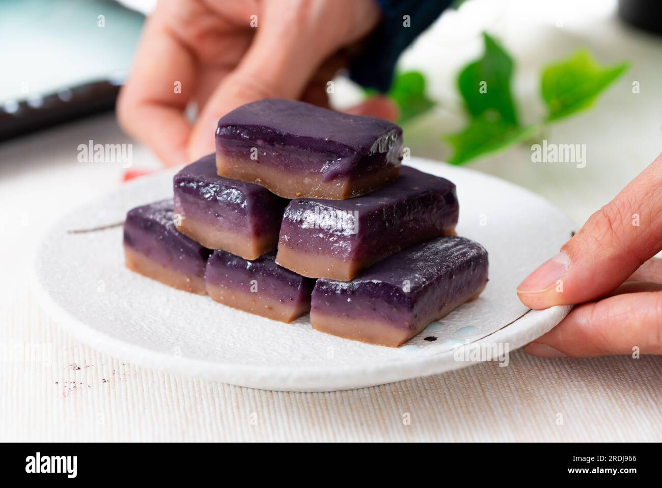 Japanese traditional sweet dango Stock Photo - Alamy