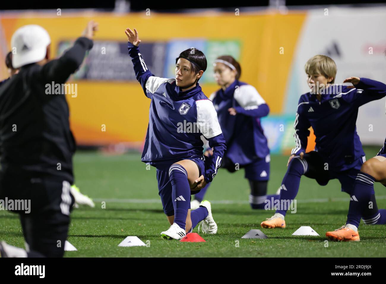 Hamilton, New Zealand. 21st July, 2023. (L-R) Hikaru NAOMOTO, Mina ...