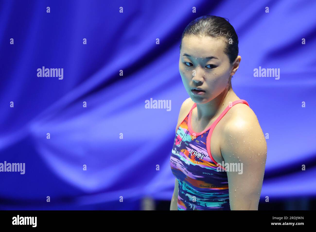 Fukuoka, Japan. 21st July, 2023. Sayaka Mikami (JPN) Diving : World ...