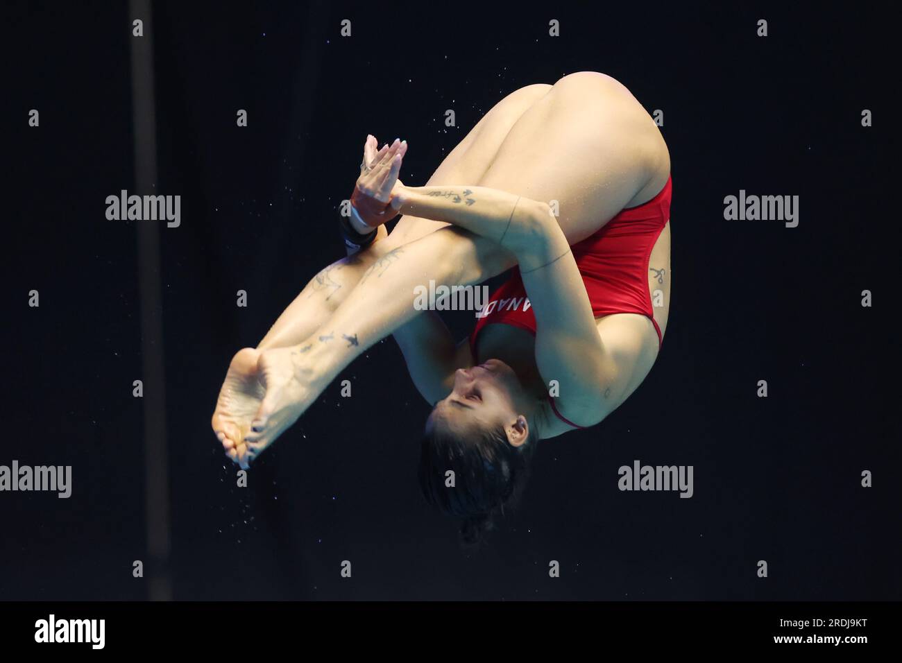 Fukuoka, Japan. 21st July, 2023. Pamela WARE (CAN) Diving : World ...