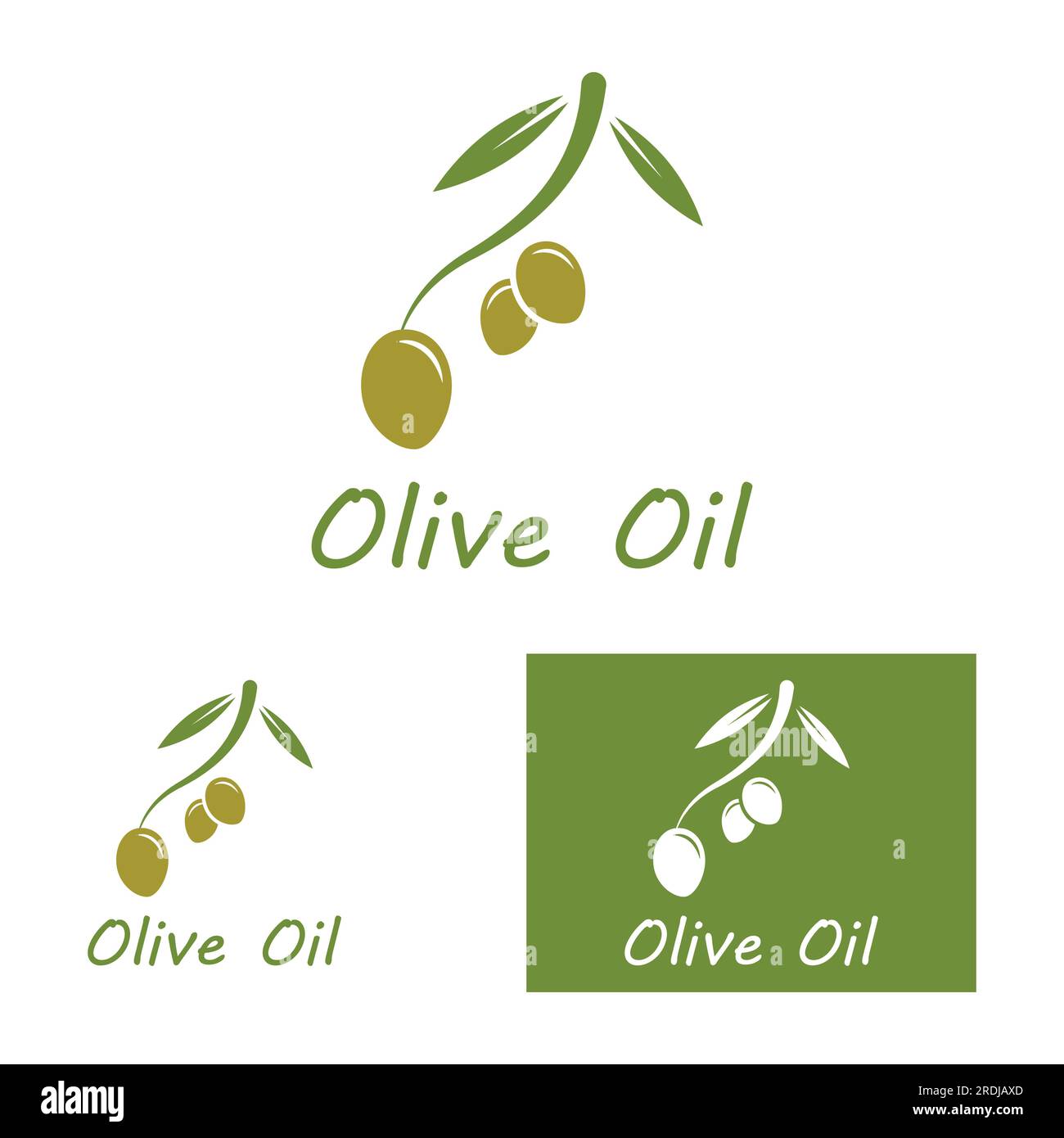 Branch olive Stock Vector Images - Alamy