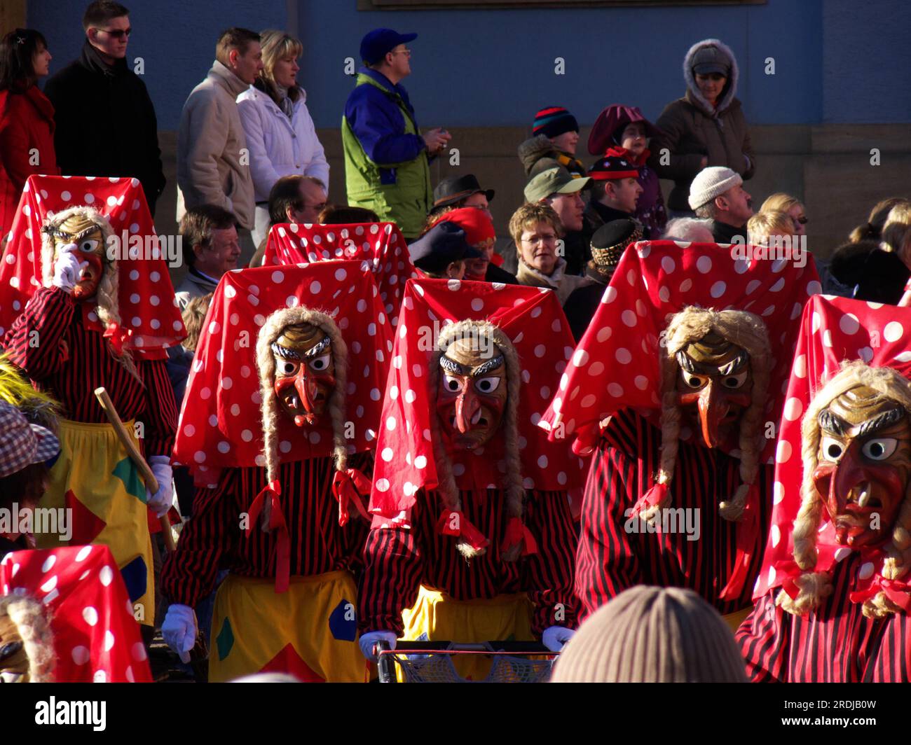 Carnival procession in Donaueschingen Black Forest-Baar. Bad. -Wuertt ...