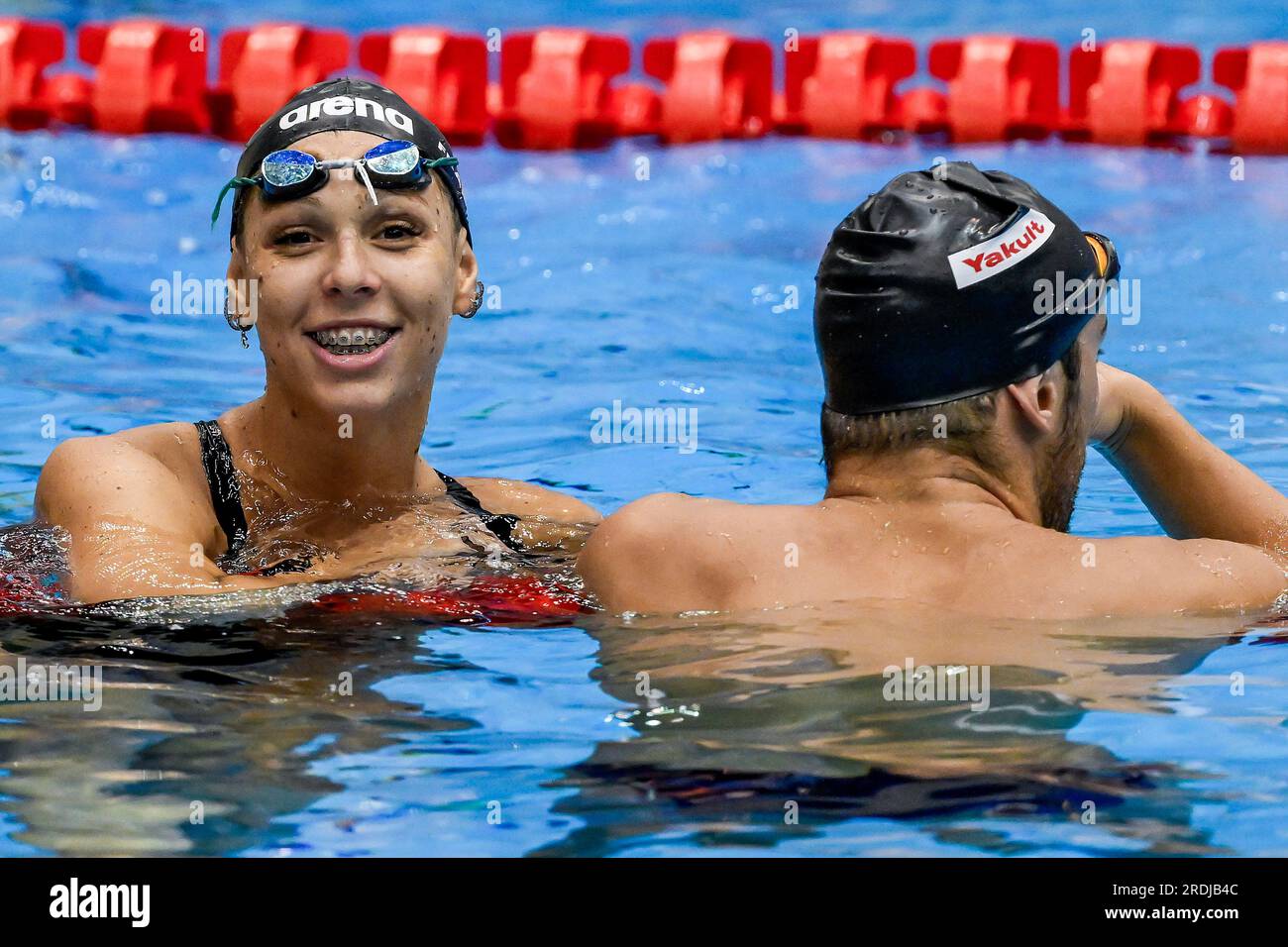 Fukuoka, Japan. 21st July, 2023. Sara Franceschi of Italy during the ...