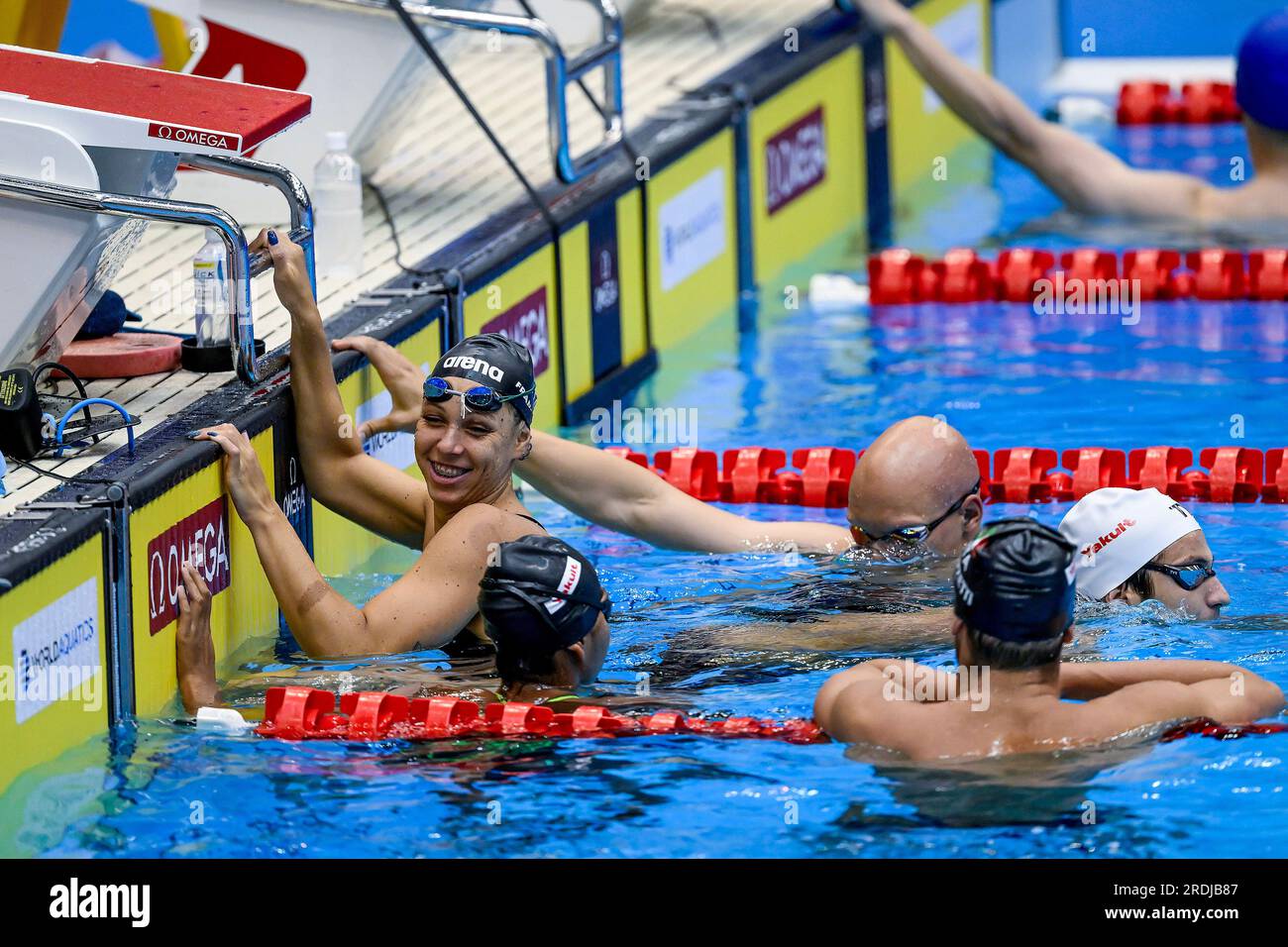 Fukuoka, Japan. 21st July, 2023. Sara Franceschi of Italy during the ...