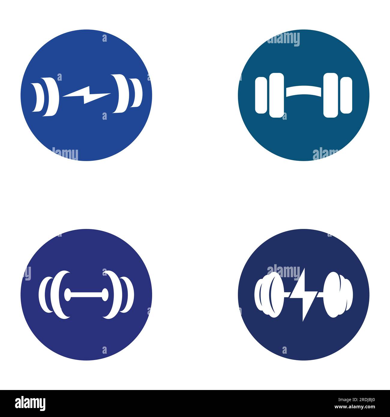 gym fitness silhouette logo and barbell.Design for fitness gym and ...