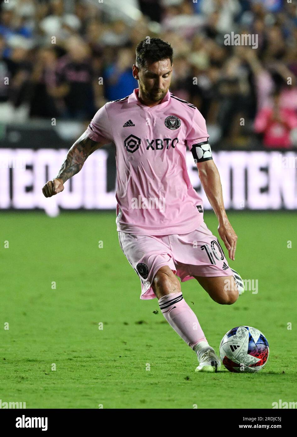 Fort Lauderdale, United States. 21st July, 2023. Lionel Messi of Inter ...