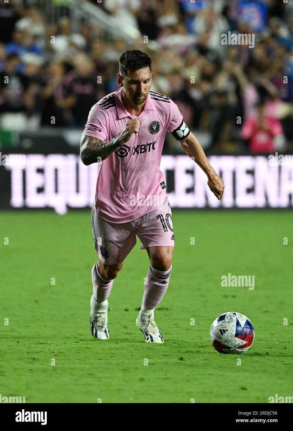 Fort Lauderdale, United States. 21st July, 2023. Lionel Messi of Inter ...