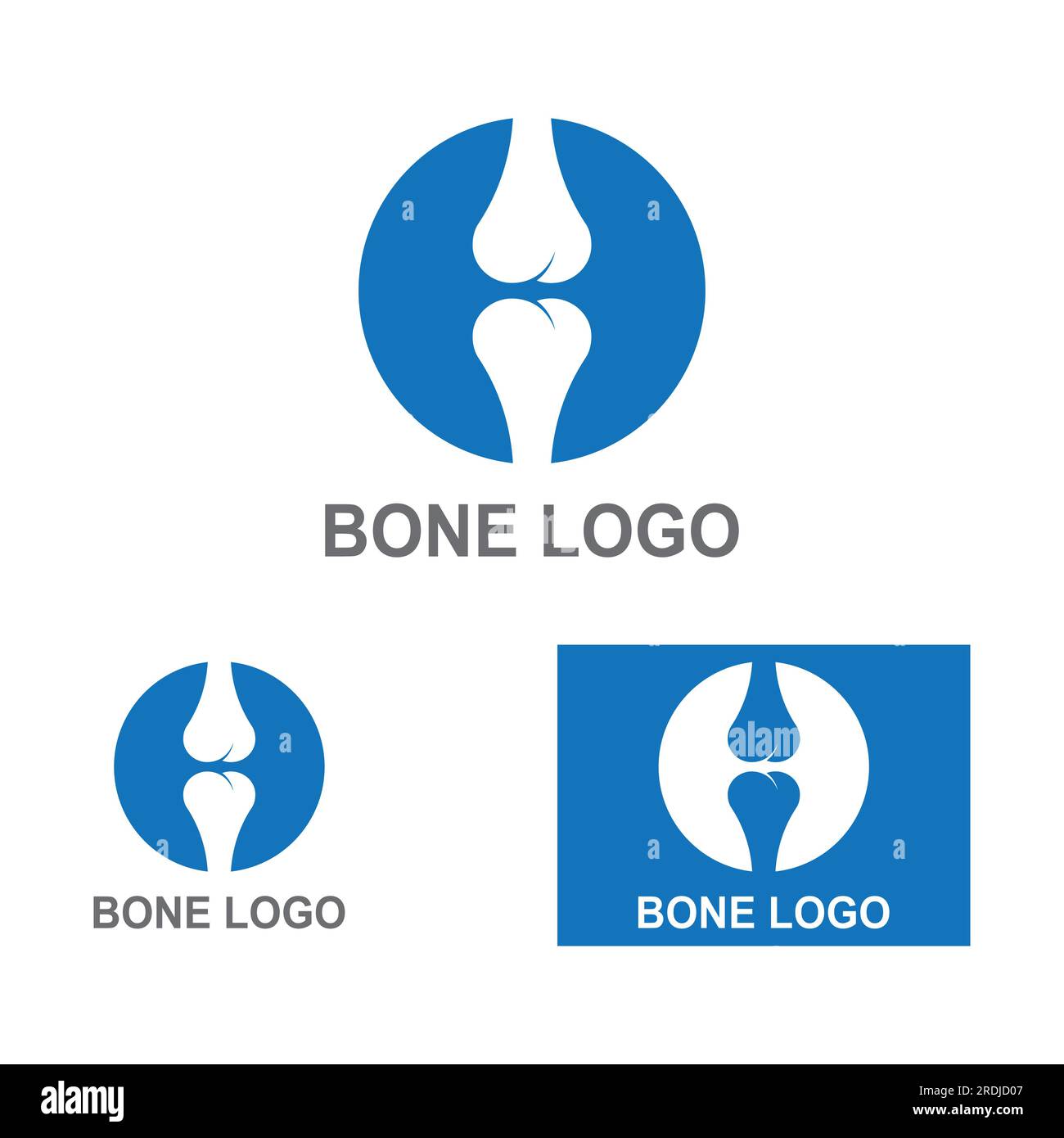 Bone symbol Cut Out Stock Images & Pictures - Alamy