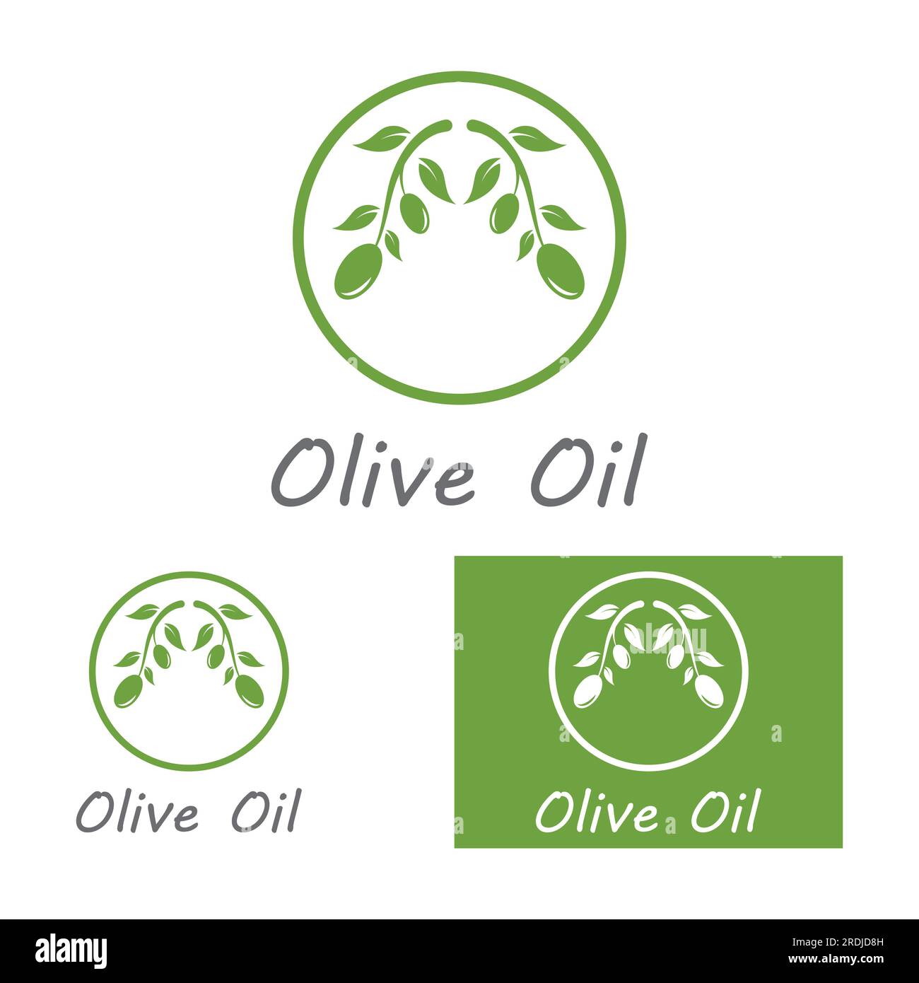 Olive logo hi-res stock photography and images - Alamy