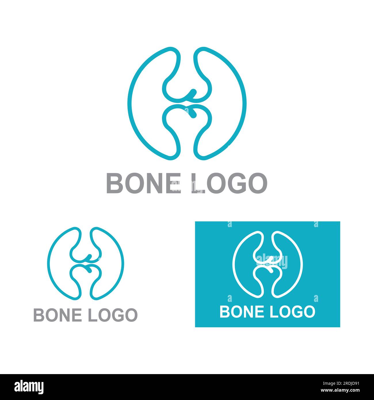 Bone symbol Cut Out Stock Images & Pictures - Alamy