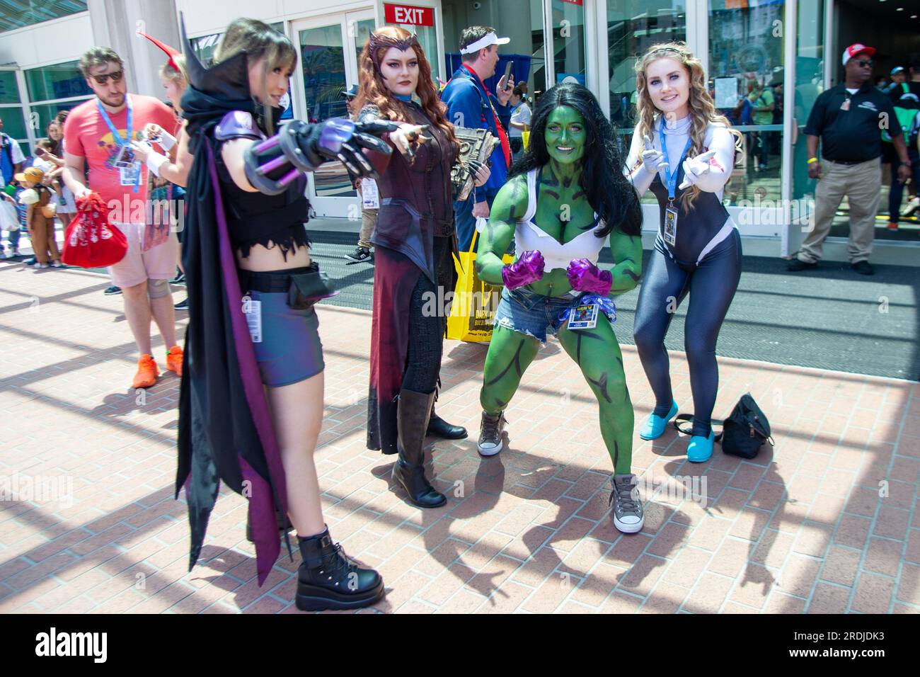San Diego, Ca. 21st July, 2023. Atmosphere at San Diego Comic Con 2023 ...