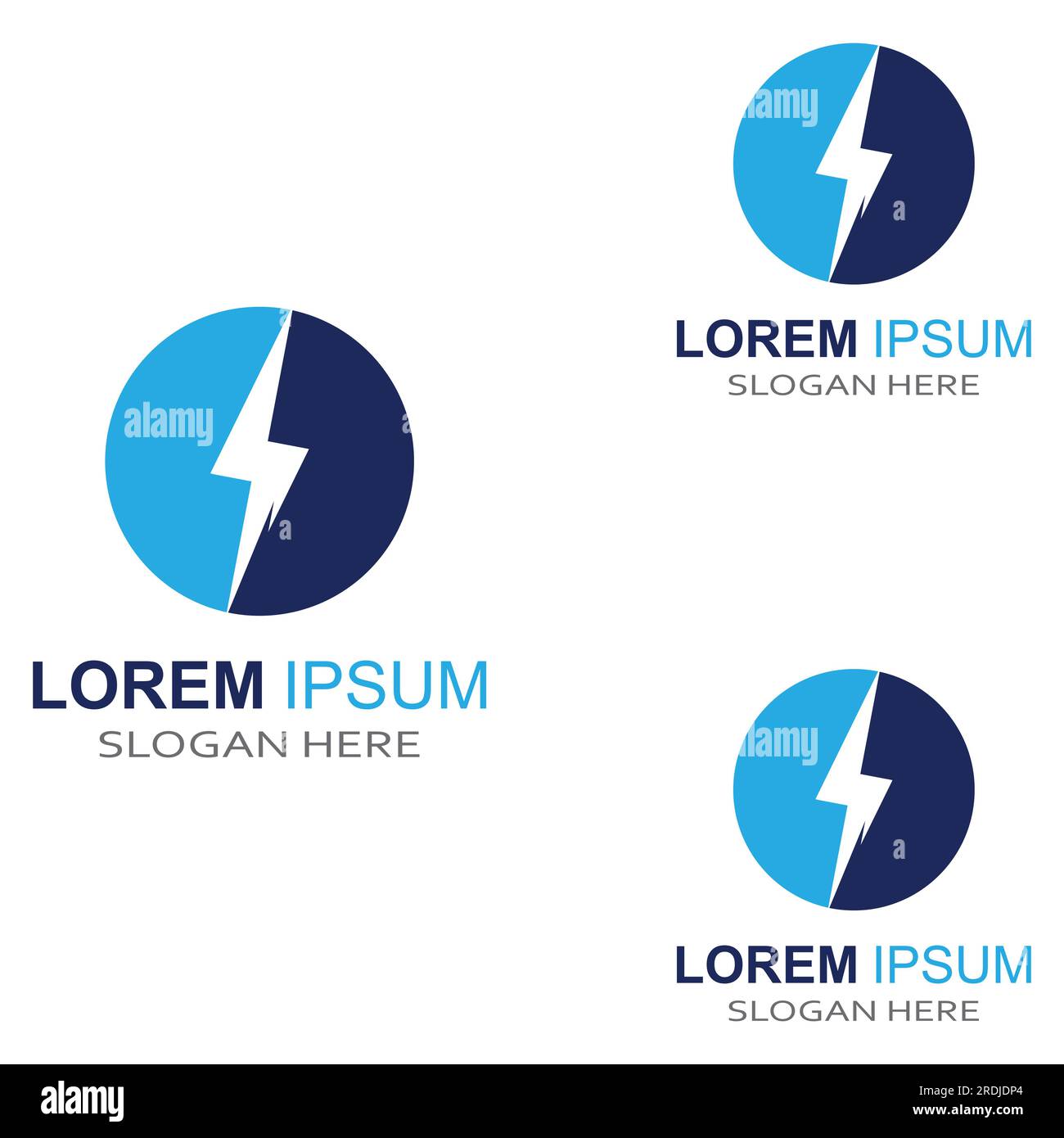 electric lightning logo, using modern vector design concept Stock ...