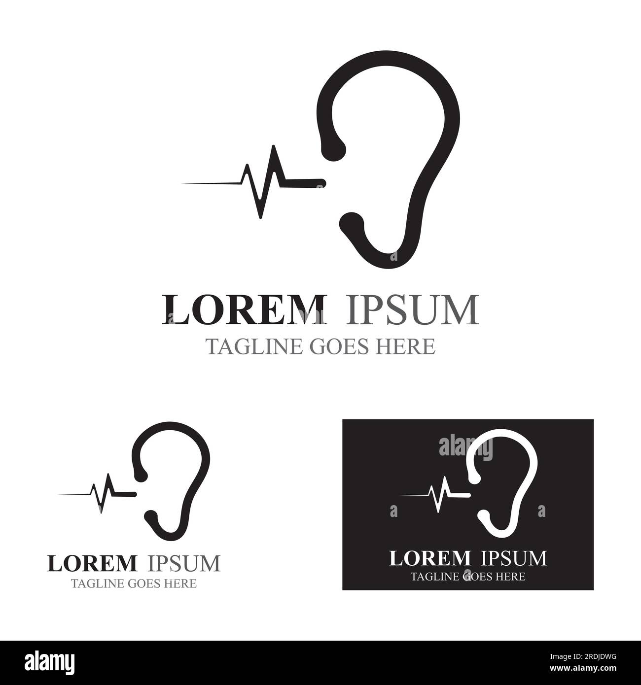 Ear Protection Logo Scan SCA0005 Wear Ear Protectors Sign - PVC 200 x 300mm