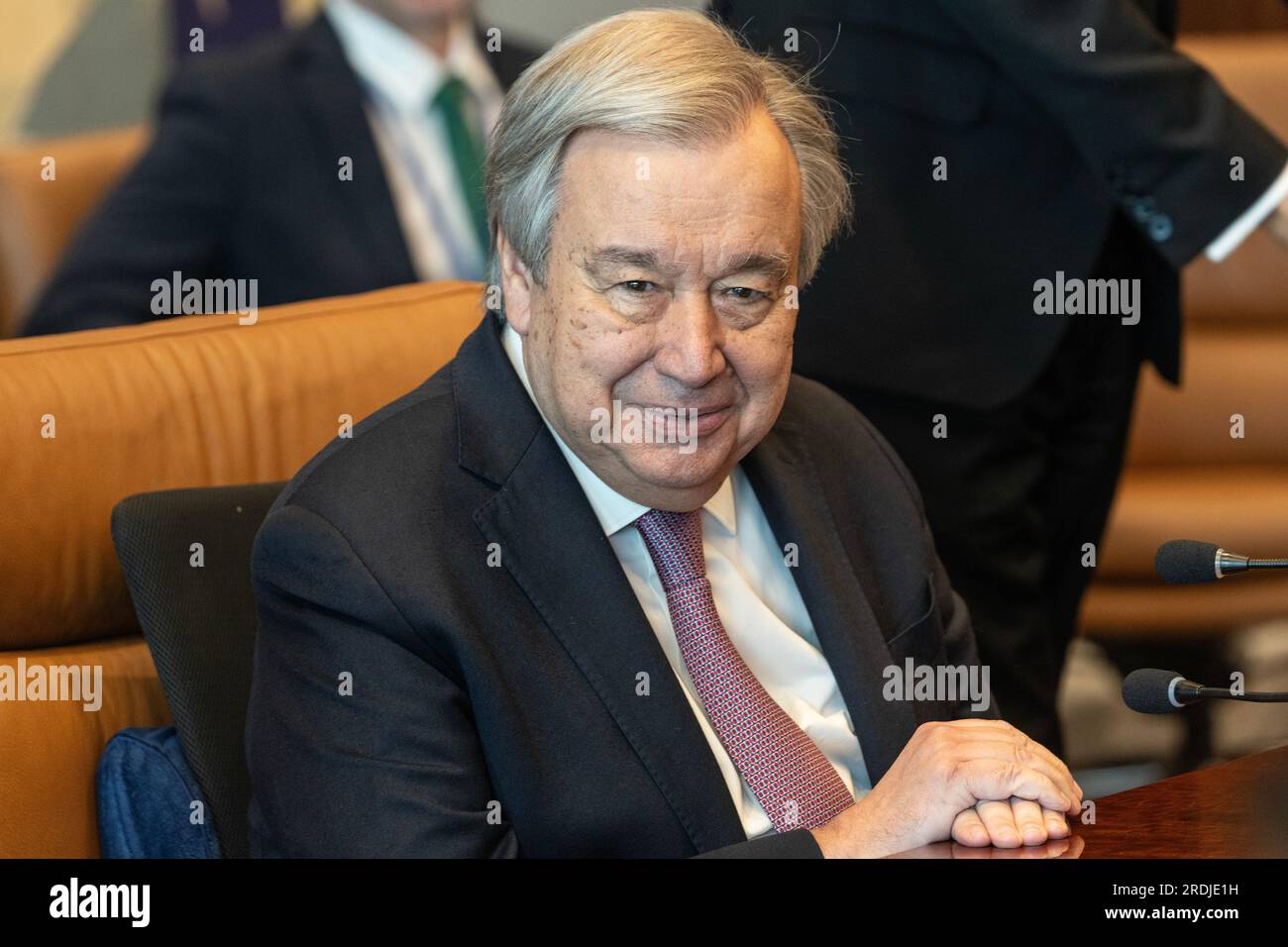 Secretary-General Antonio Guterres meets with Prime Minister of Canada ...