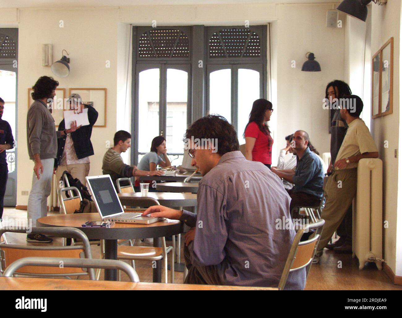 Torino, Italy - June 2004: Scuola Holden, school of writing. The first ...