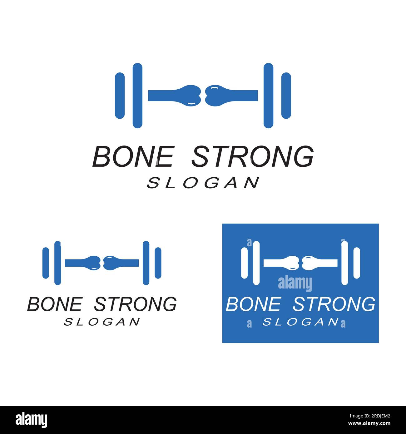 Bone logo icon vector design Stock Vector Image & Art - Alamy