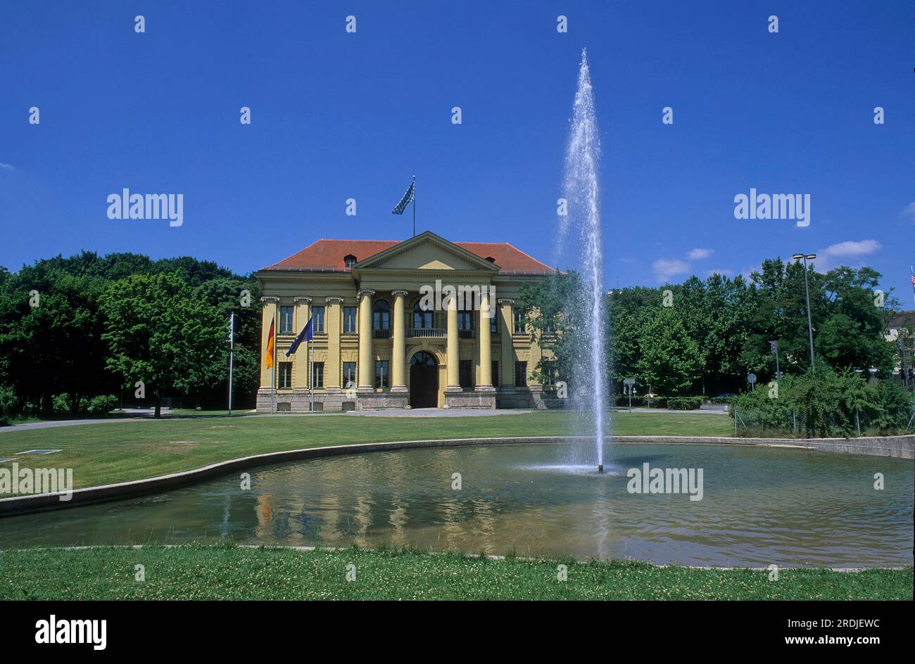 Prinz Carl Palais, official residence of the Prime Minister, Munich ...