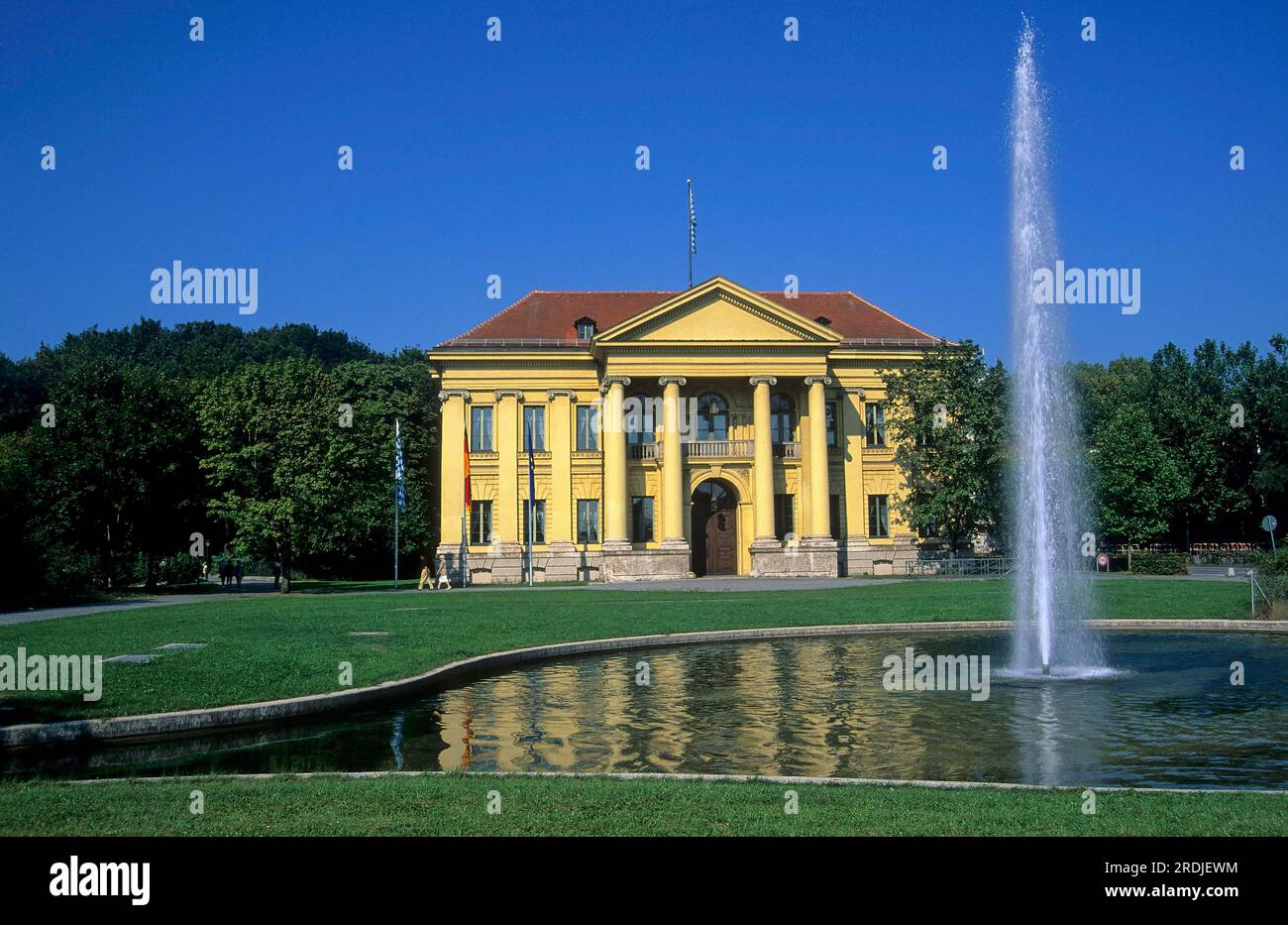 Prinz Carl Palais, official residence of the Prime Minister, Munich ...