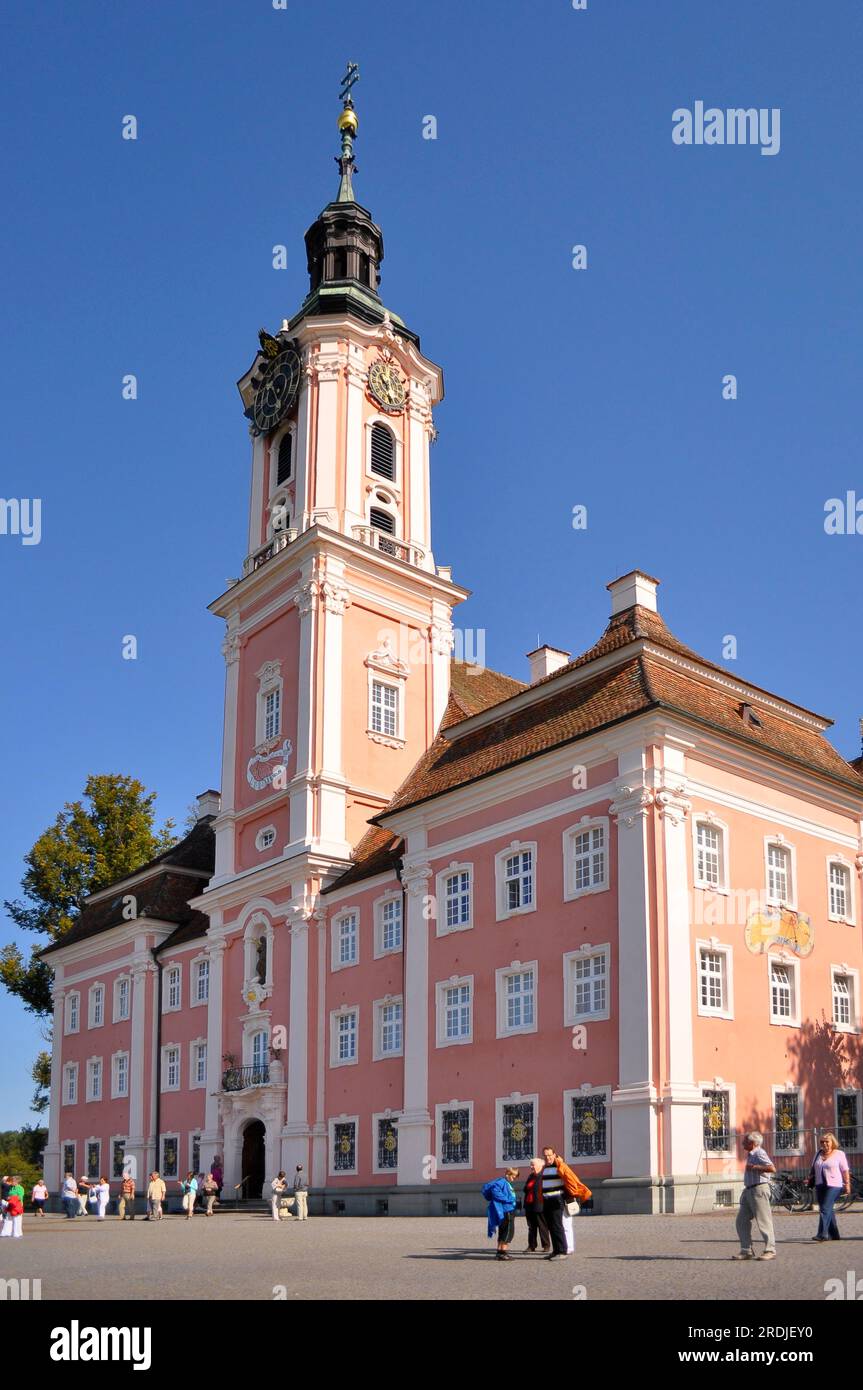 On Lake Constance, Binau Monastery Stock Photo - Alamy