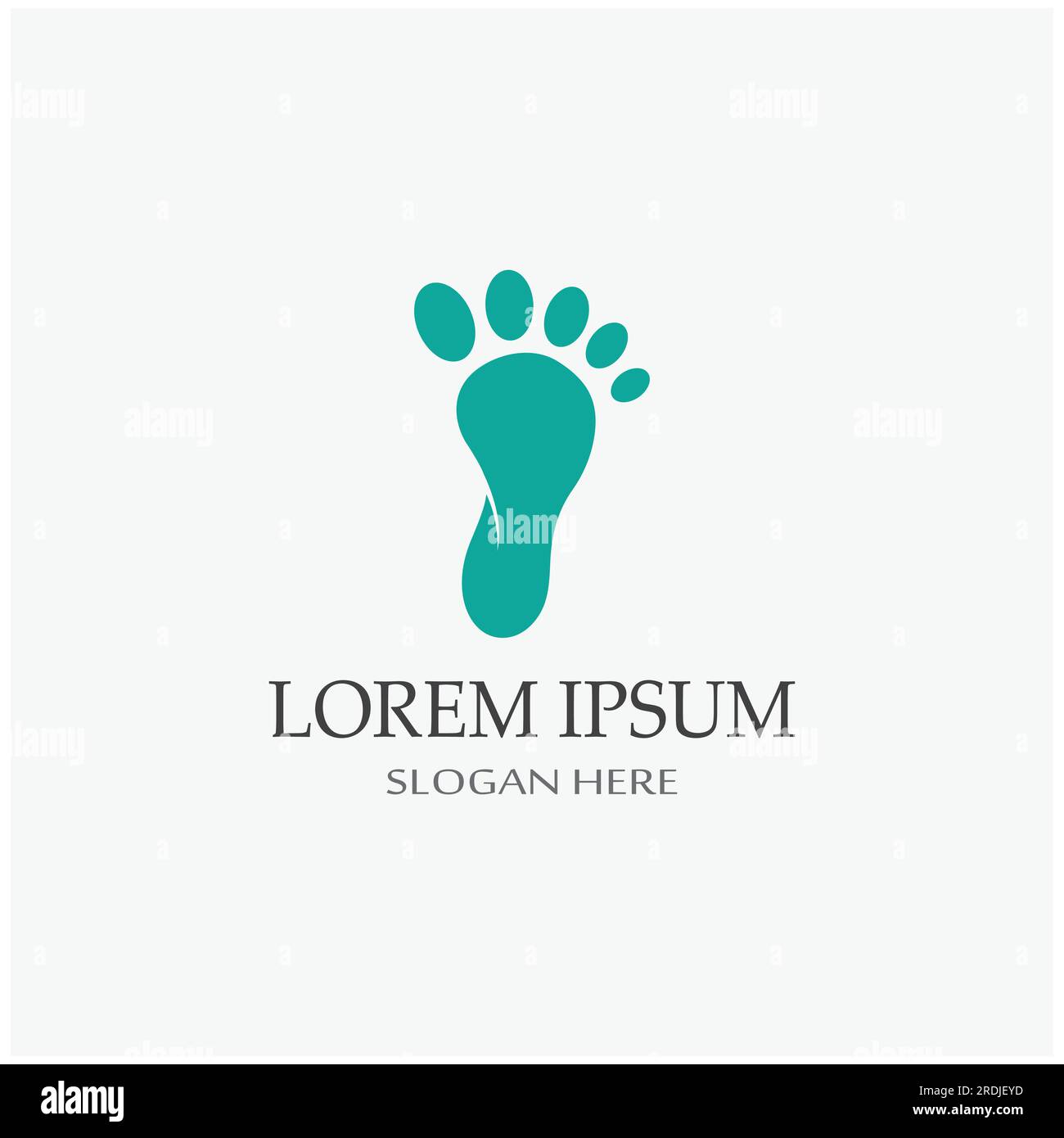footprints,foot care,and footstep, logo images illustration Stock ...