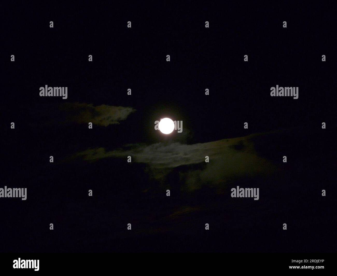 Full moon at night Stock Photo - Alamy