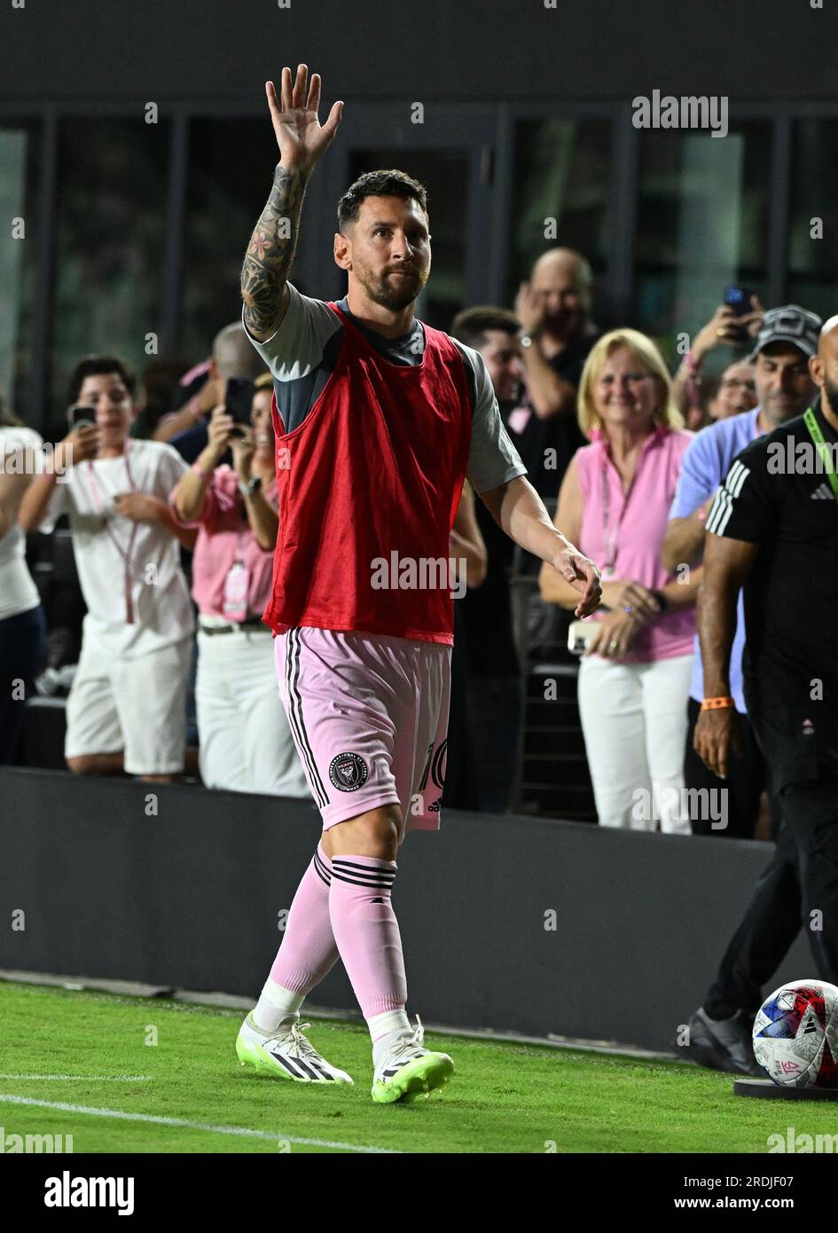 Fort Lauderdale, United States. 21st July, 2023. Lionel Messi of Inter ...
