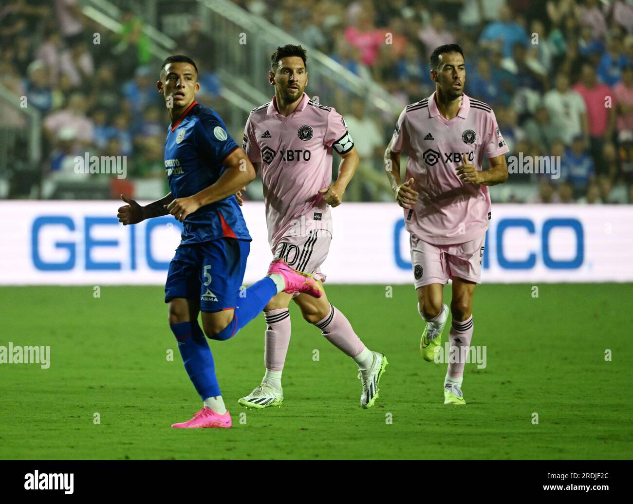 Fort Lauderdale, United States. 21st July, 2023. Lionel Messi of Inter ...
