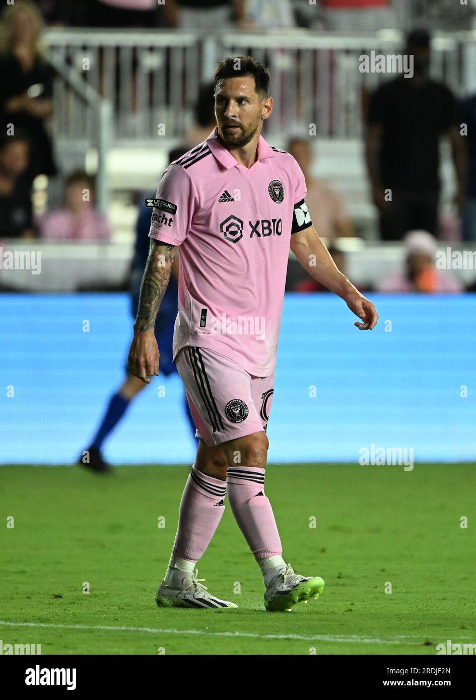 Fort Lauderdale, United States. 21st July, 2023. Lionel Messi of Inter ...
