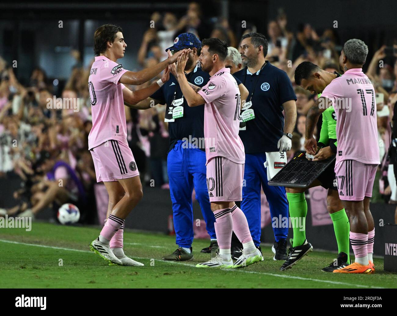 Lionel messi inter miami first game hi-res stock photography and images ...