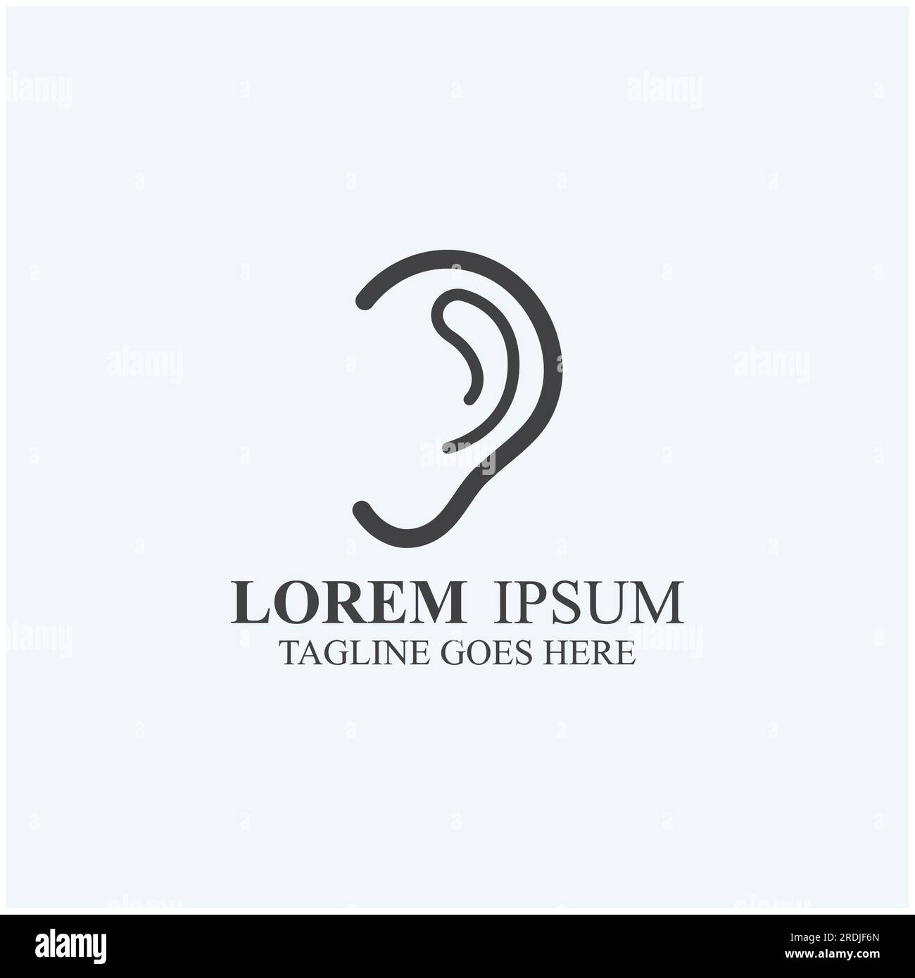 Eardrum person Stock Vector Images - Alamy
