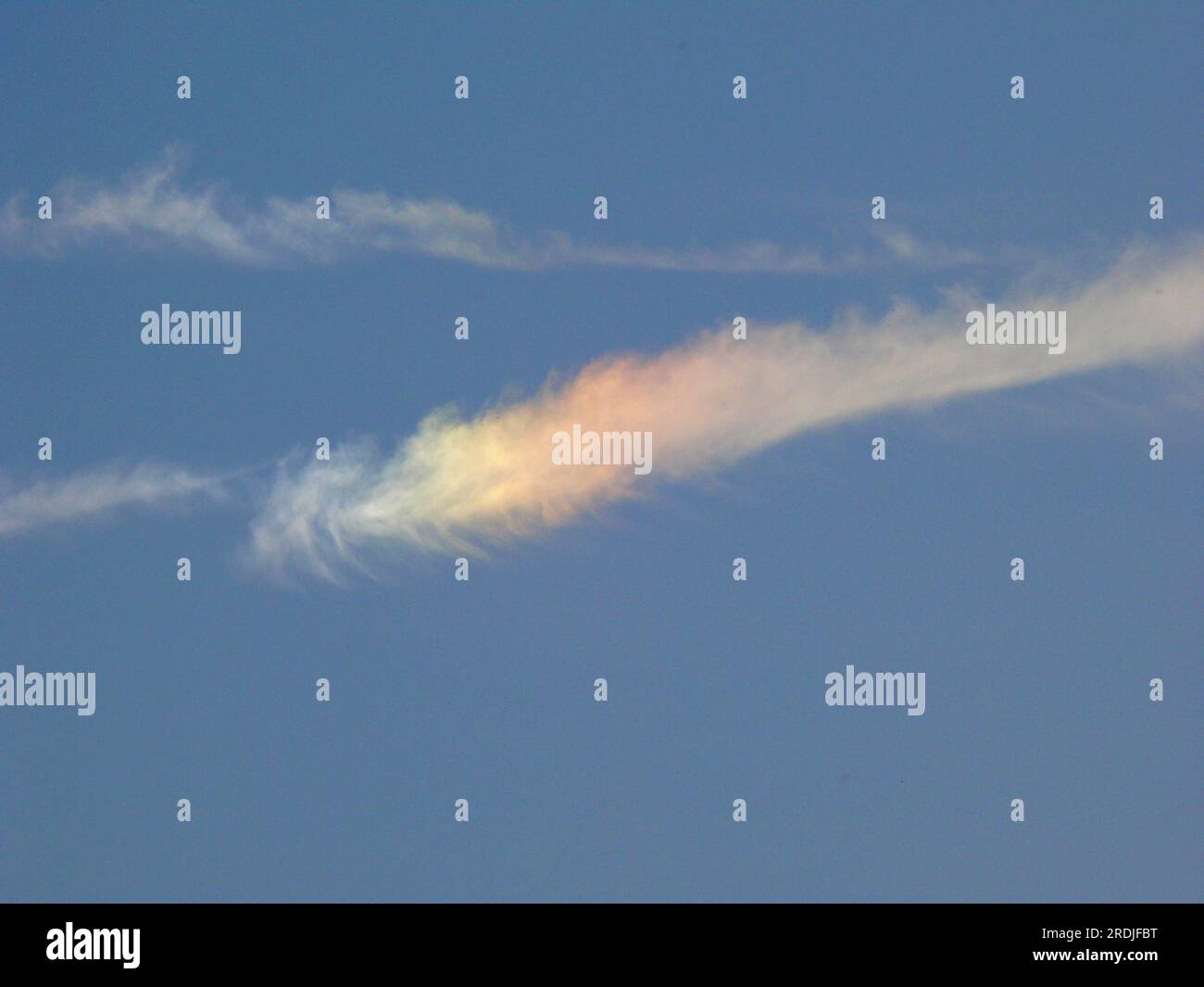 Secondary sun in cloud Stock Photo - Alamy