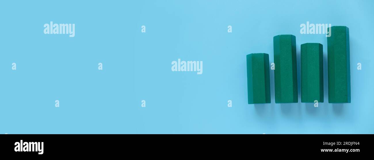 Business charts. Company financial report. Goal for business, bank ...