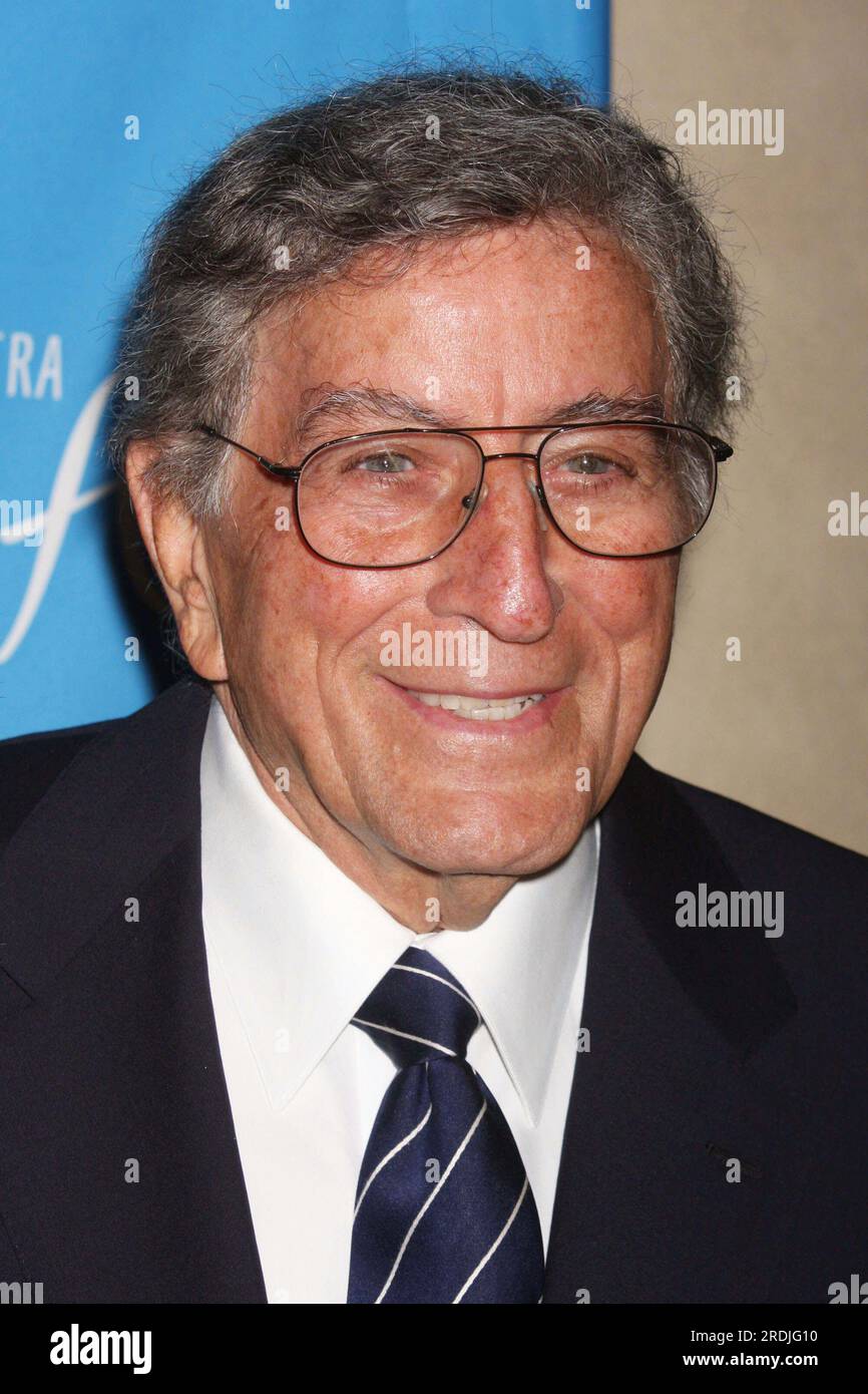 Tony Bennett attends the opening night of Twyla Tharp's "Come Fly Away ...