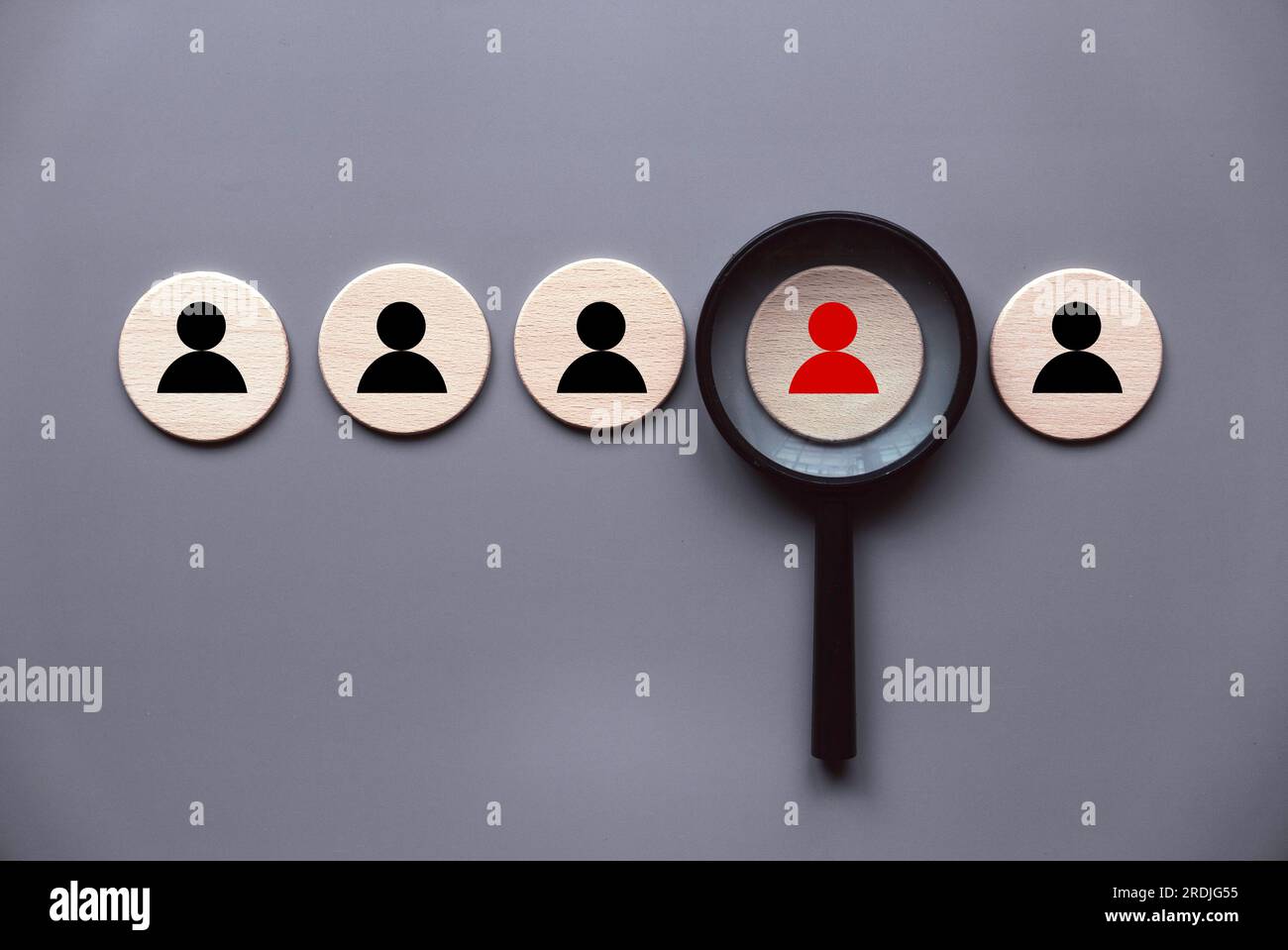 Human resources concept red hi-res stock photography and images - Alamy