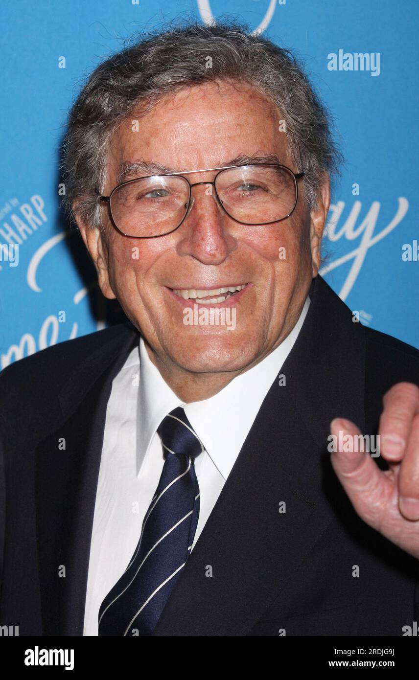 Tony Bennett attends the opening night of Twyla Tharp's "Come Fly Away ...