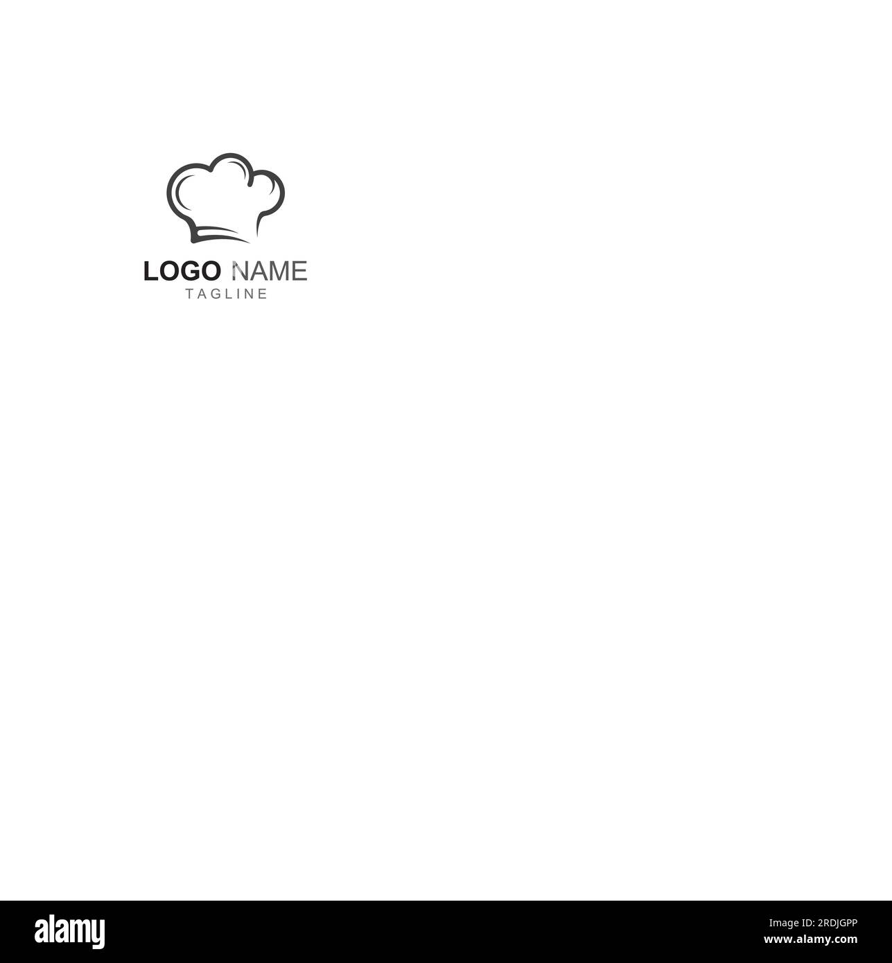 Chef hat logo for restaurant, cafe and online food delivery. Logo with ...