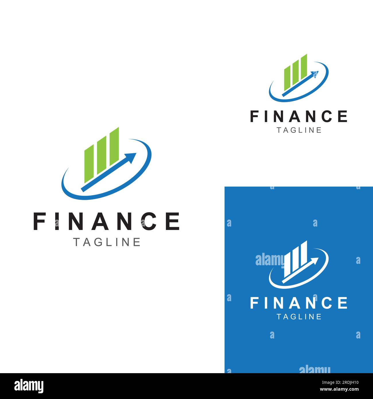 Financial business logo or financial graphic logo.Logo for financial ...