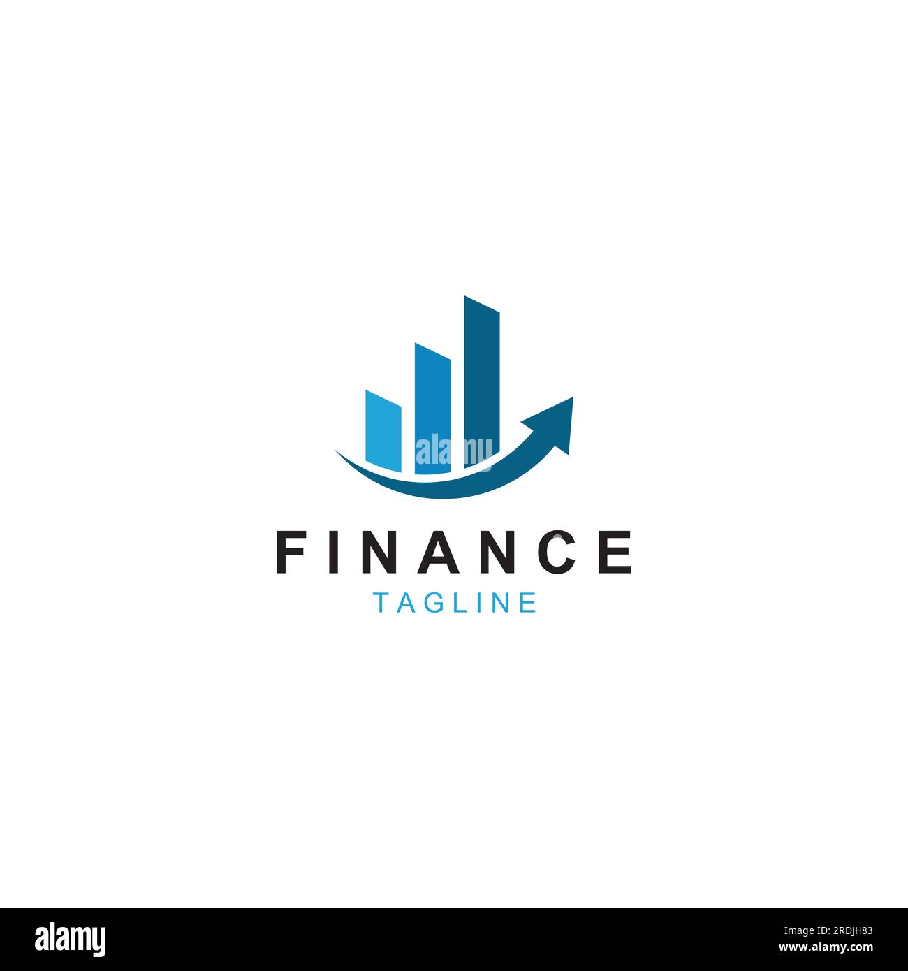 Financial business logo or financial graphic logo.Logo for financial ...