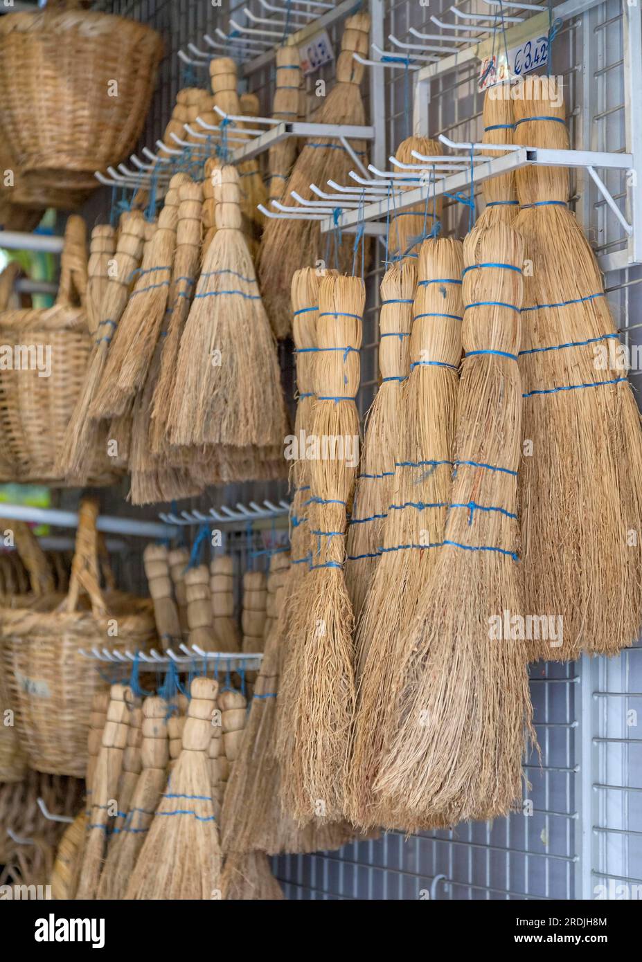 Rice broom hi-res stock photography and images - Alamy