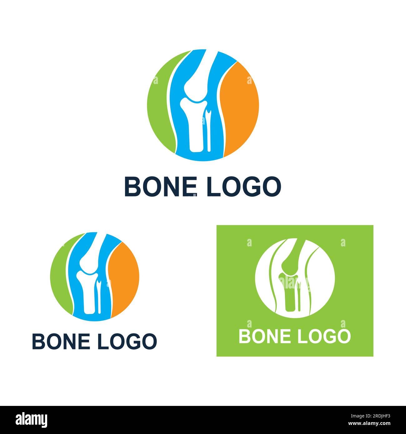 Bone logo icon vector design Stock Vector Image & Art - Alamy