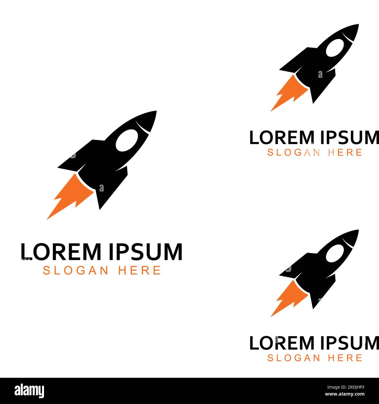 Rocket logo and symbol design vector Stock Vector Image & Art - Alamy