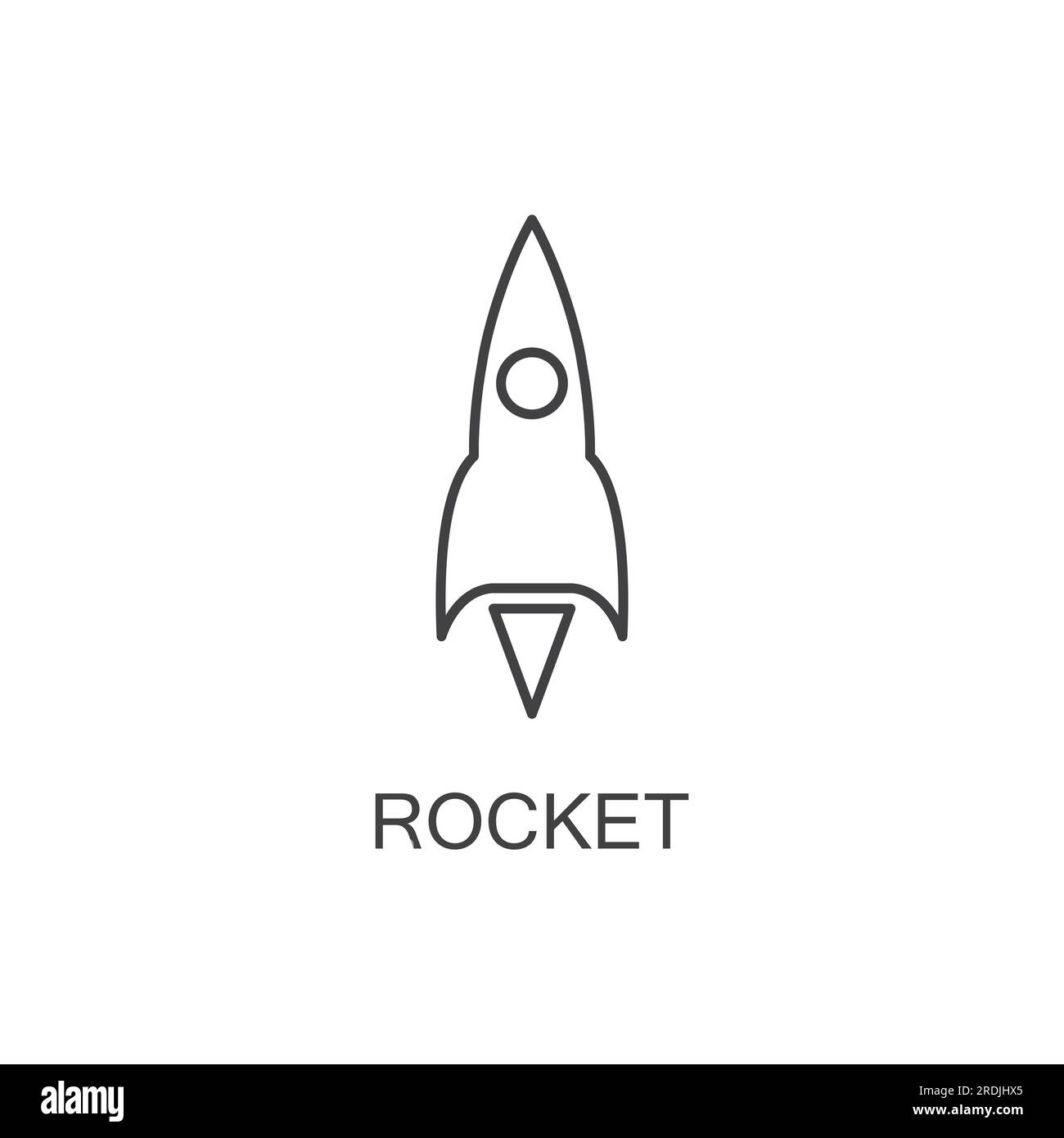 Rocket logo and symbol design vector Stock Vector Image & Art - Alamy