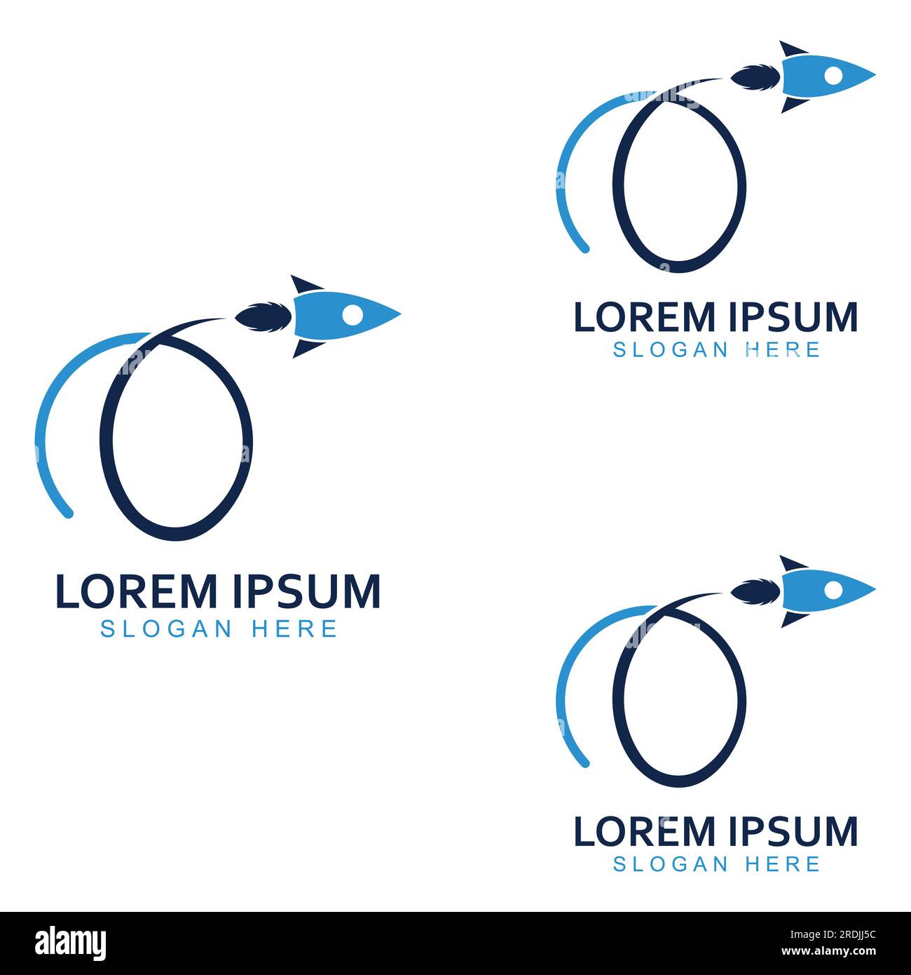 Rocket logo and symbol design vector Stock Vector Image & Art - Alamy