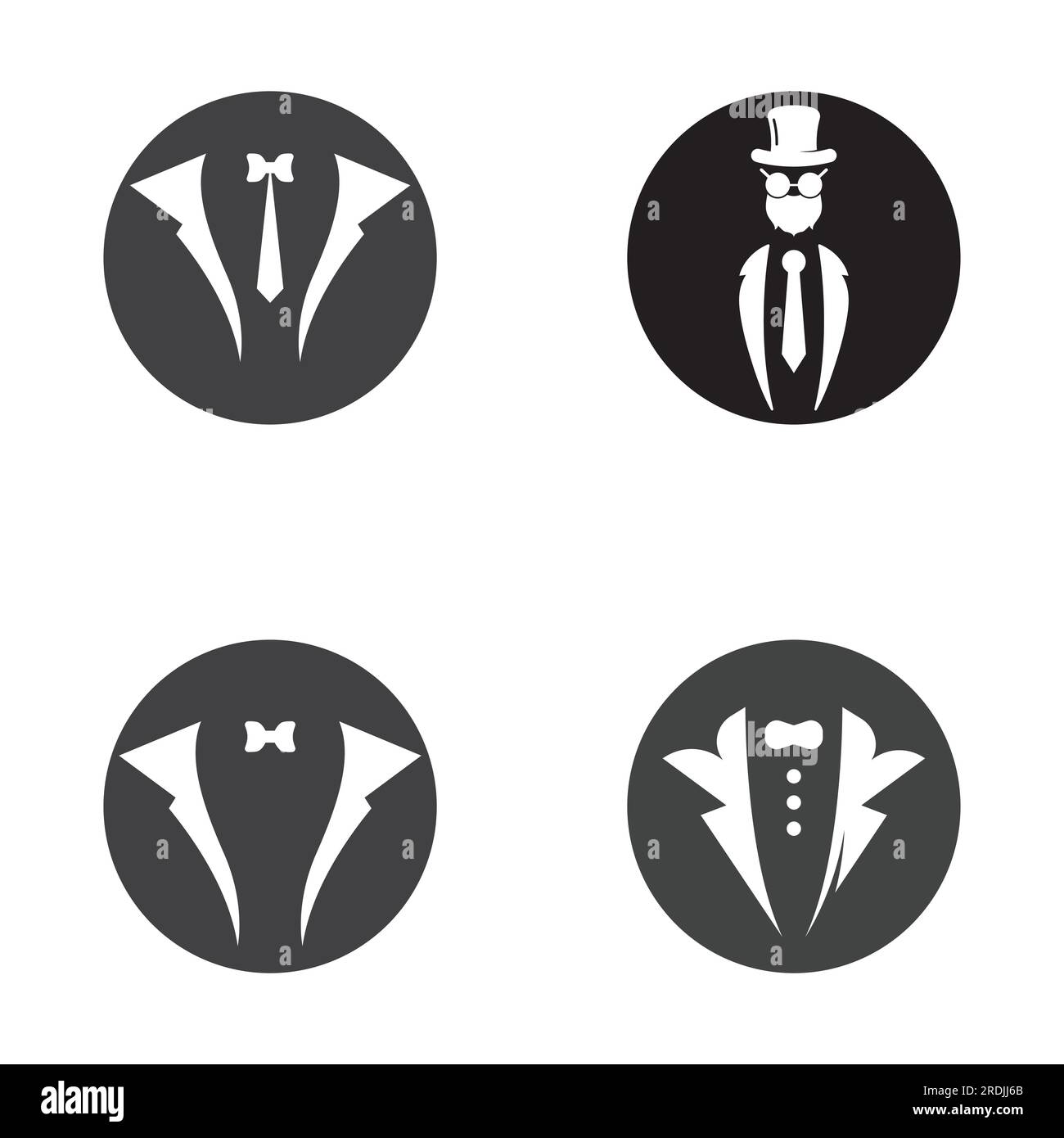 Tux business logo Stock Vector Images - Alamy