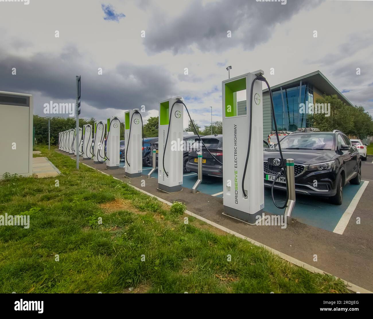 Wetherby, UK. 21st July, 2023. Wetherby Services, A1 motorway, Yorkshire, England, UK. Business ...